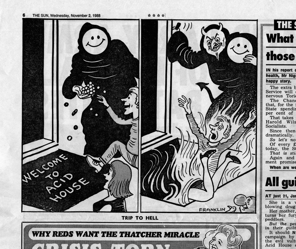 Welcome to Acid House – Behind the classic tabloid cartoon - 909originals